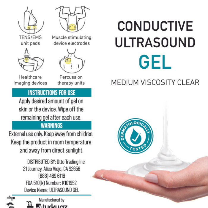 Techcare® Ultrasound Conductivity Gel - Designed for diagnostic and th ...